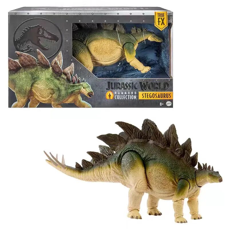 Mattel Мир Юрского периода: Крупная коллекционная фигурка Стегозавра Hammond Collection, подарок для мальчиков (JCH08)