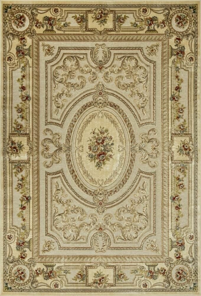 Ковер Genova MS 938028 цвет Бежевый 1 м на 1,4 м