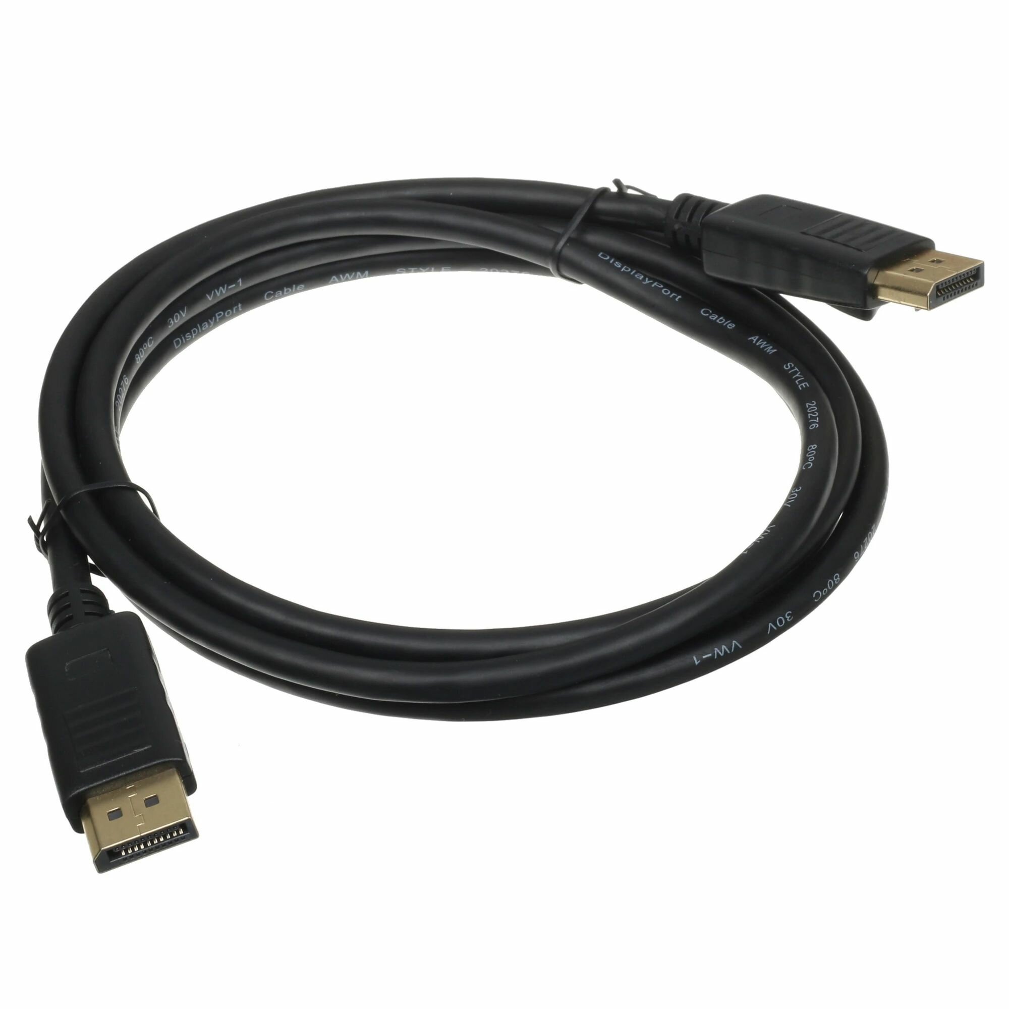 Кабель DEXP DisplayPort - DisplayPort, 1.8 м — фото 1