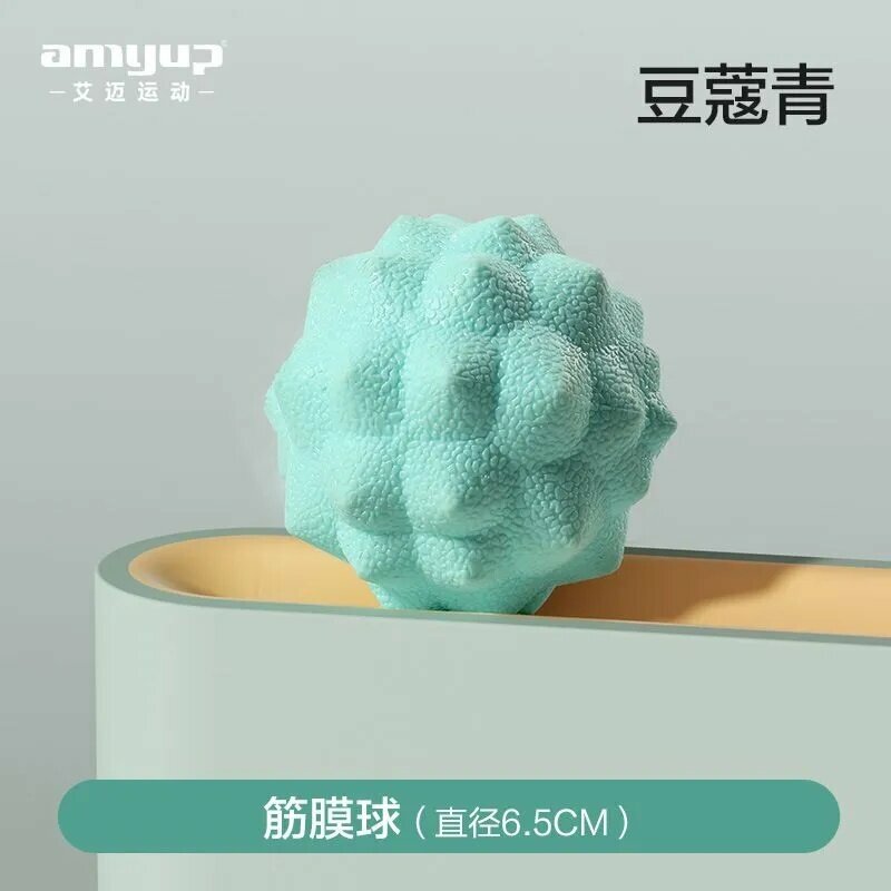 Набор массажных мячей для стоп и спины латексных для миофасциального релиза и йоги 2 в 1