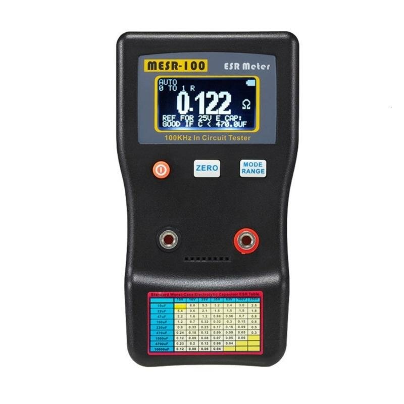 Диагностический инструмент для измерения внутреннего сопротивления конденсаторов