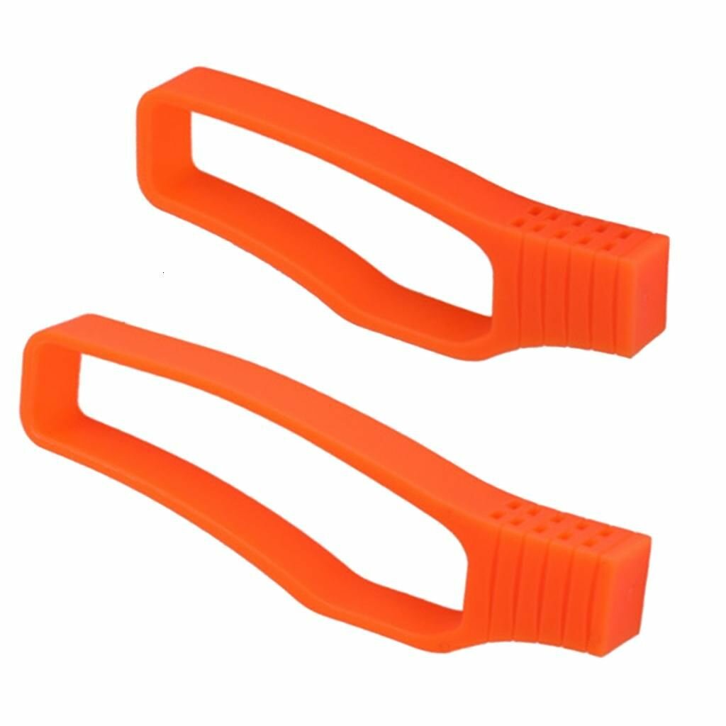 Универсальный резиновый защитный кожух для велосипедной цепи, оранжевый цвет