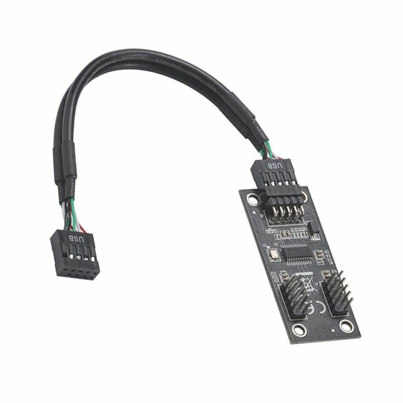 ONI2 USB-концентратор-разветвитель USB2.0 9Pin на двойной адаптер