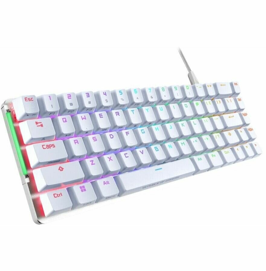 Клавиатура Asus M602 FALCHION ACE/NXRD/WHT/RU/ABS (90MP0346-BKRA10)