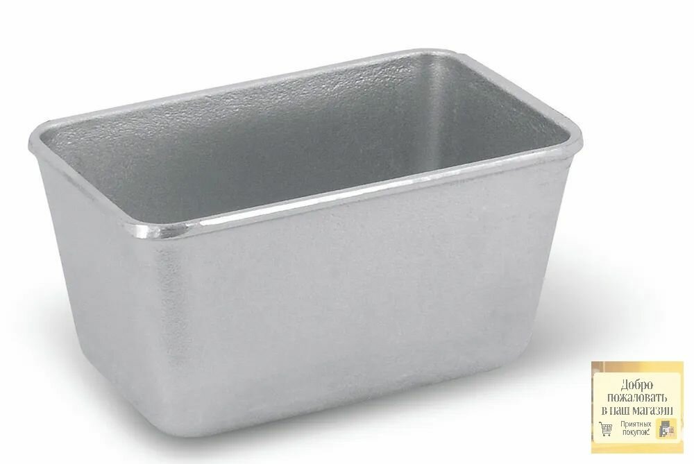 Форма для выпечки, Прямоугольная, 1 яч, 8 см x 16 см, 1 шт