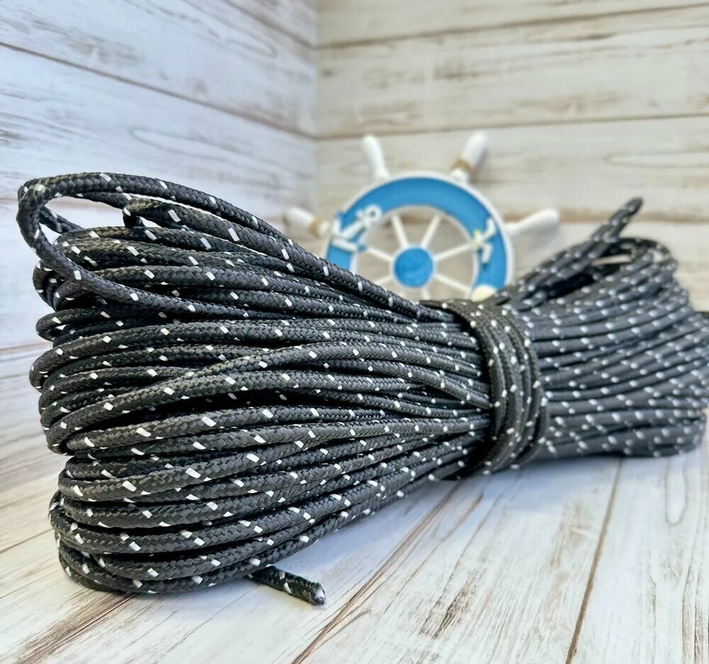 Плавающий сплошной шнур 9, 30м./для посадки сетей