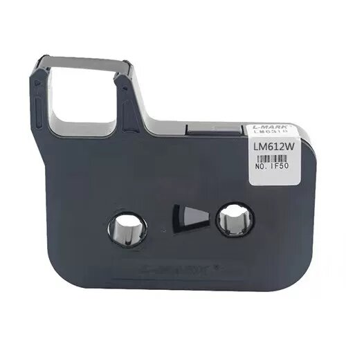 Лента L-MARK LM631B, этикетка LK-360, белая, лента для нумератора LM612W, клейкая этикетка LM612W белый 12мм