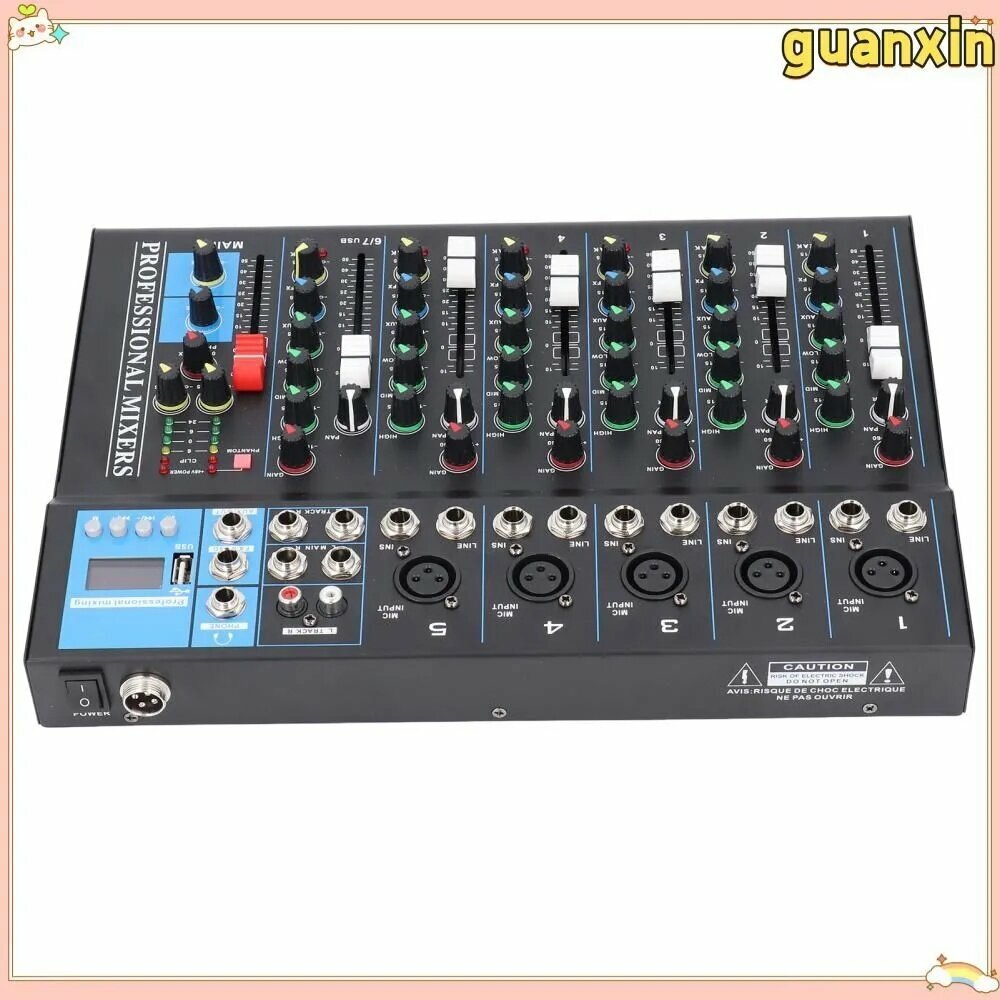 7-канальный микшер