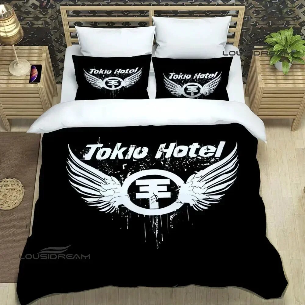 Комплект постельного белья Tokio Hotel, полиэстер/хлопок