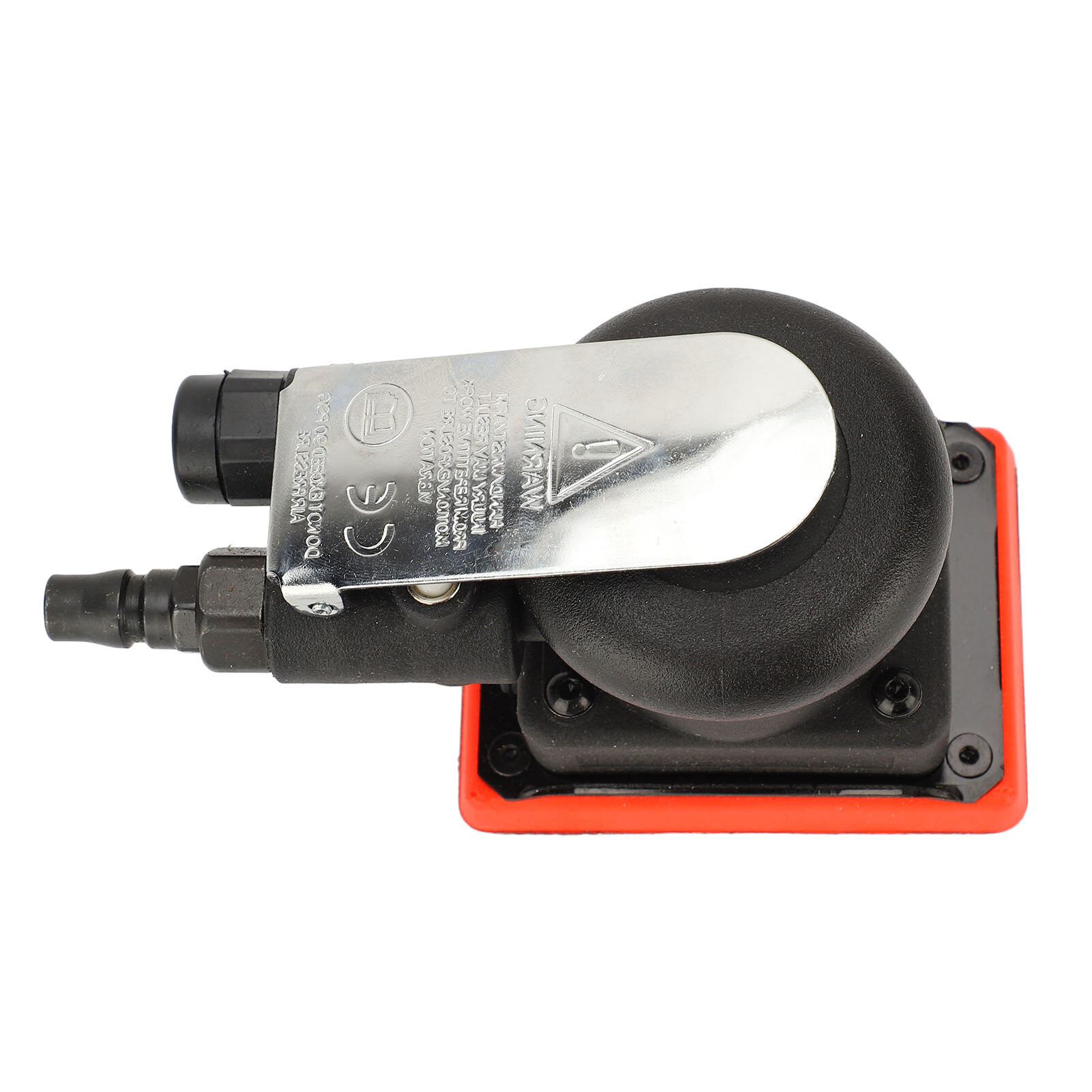 Пневматическая шлифовальная машина Square Air Sander, 12000 об/мин, высокоскоростная, для полировки и нанесения воска на автомобиль, 75x100 мм, черная