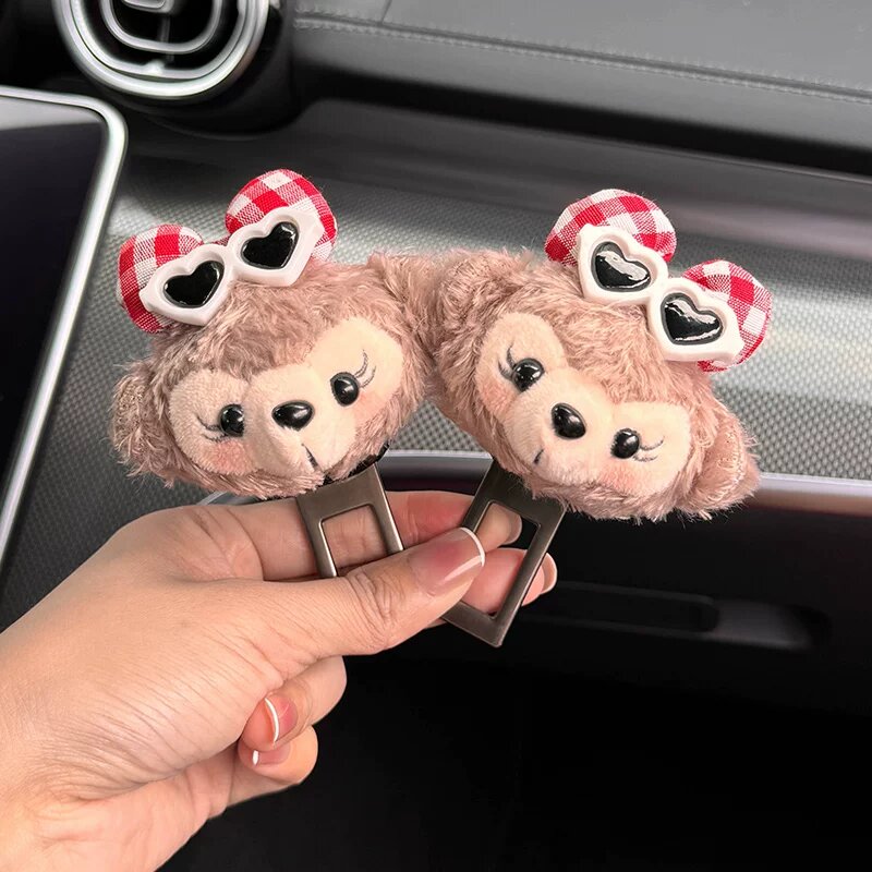 Автосигнальная декоративная наклейка с персонажем Snowy Mei, комплект из 2 штук для приборной панели, милый и