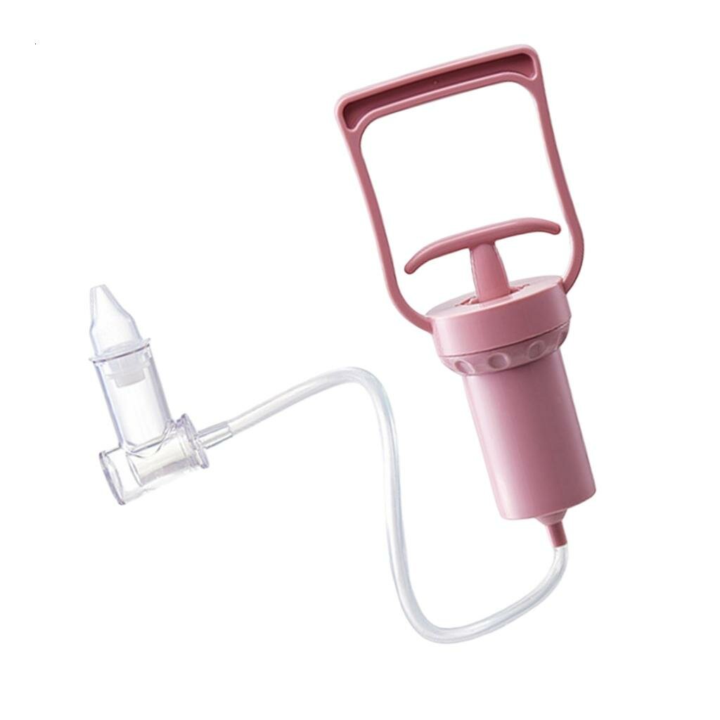 Ручной назальный аспиратор для младенцев, Розовый