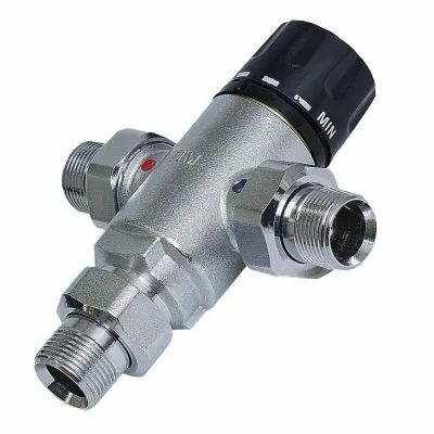 Клапан термостатический трехходовой TIM 1"