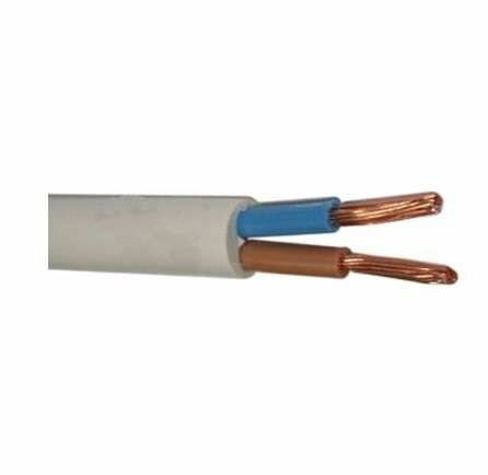 Провод альгиз ПВС 2х2.5 380В цвет белый, бухта