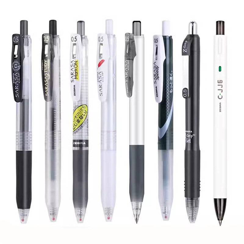 Набор канцелярских принадлежностей "Japanese zebra", 0.5 мм, 8 шт