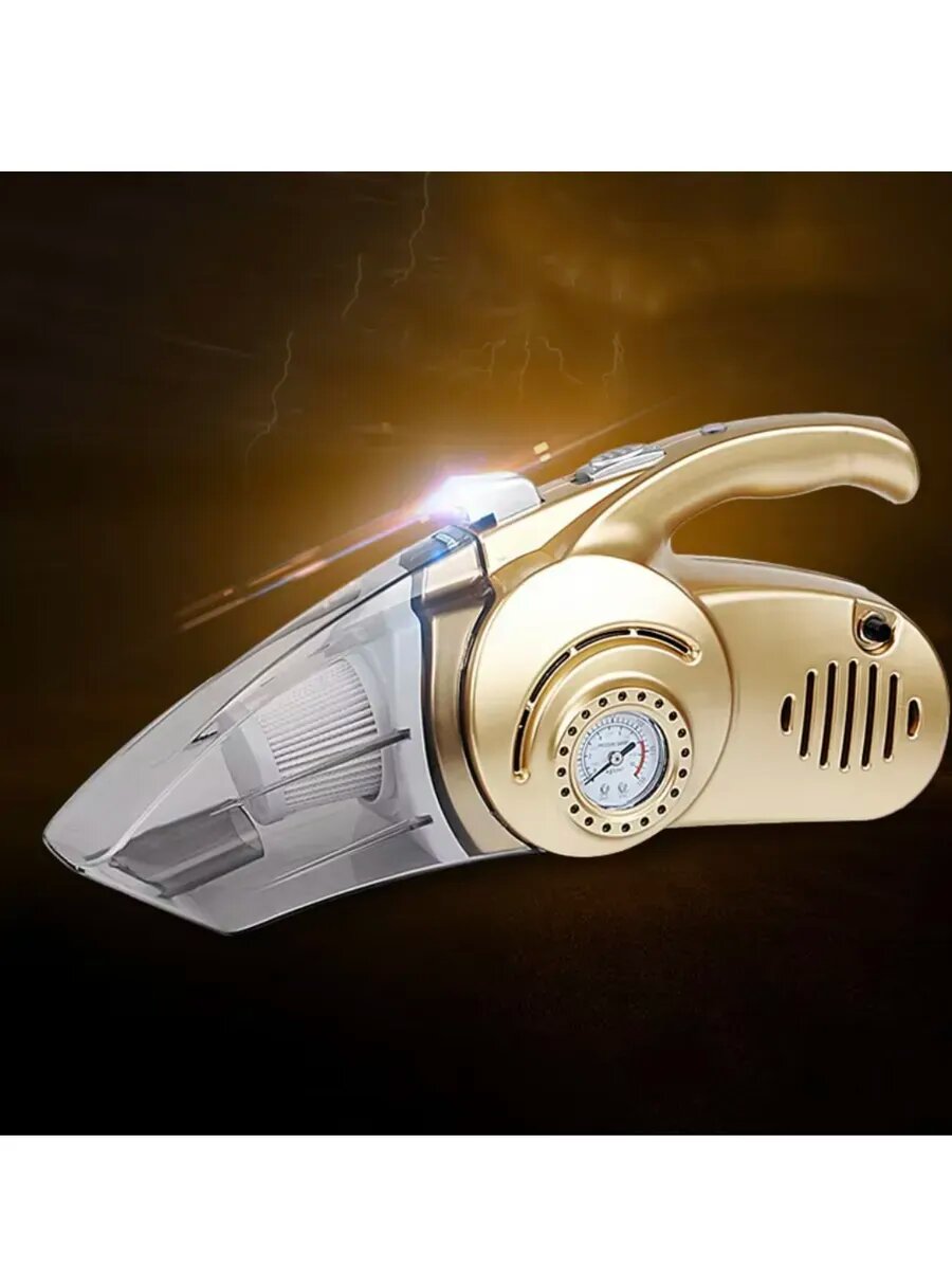 Автомобильный пылесос ручной c компрессором