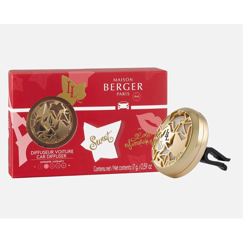 Maison Berger Sweet Lolita Lempicka аромадиффузор для авто 17 мл Унисекс / Свит Лолита Лемпика / Сладость