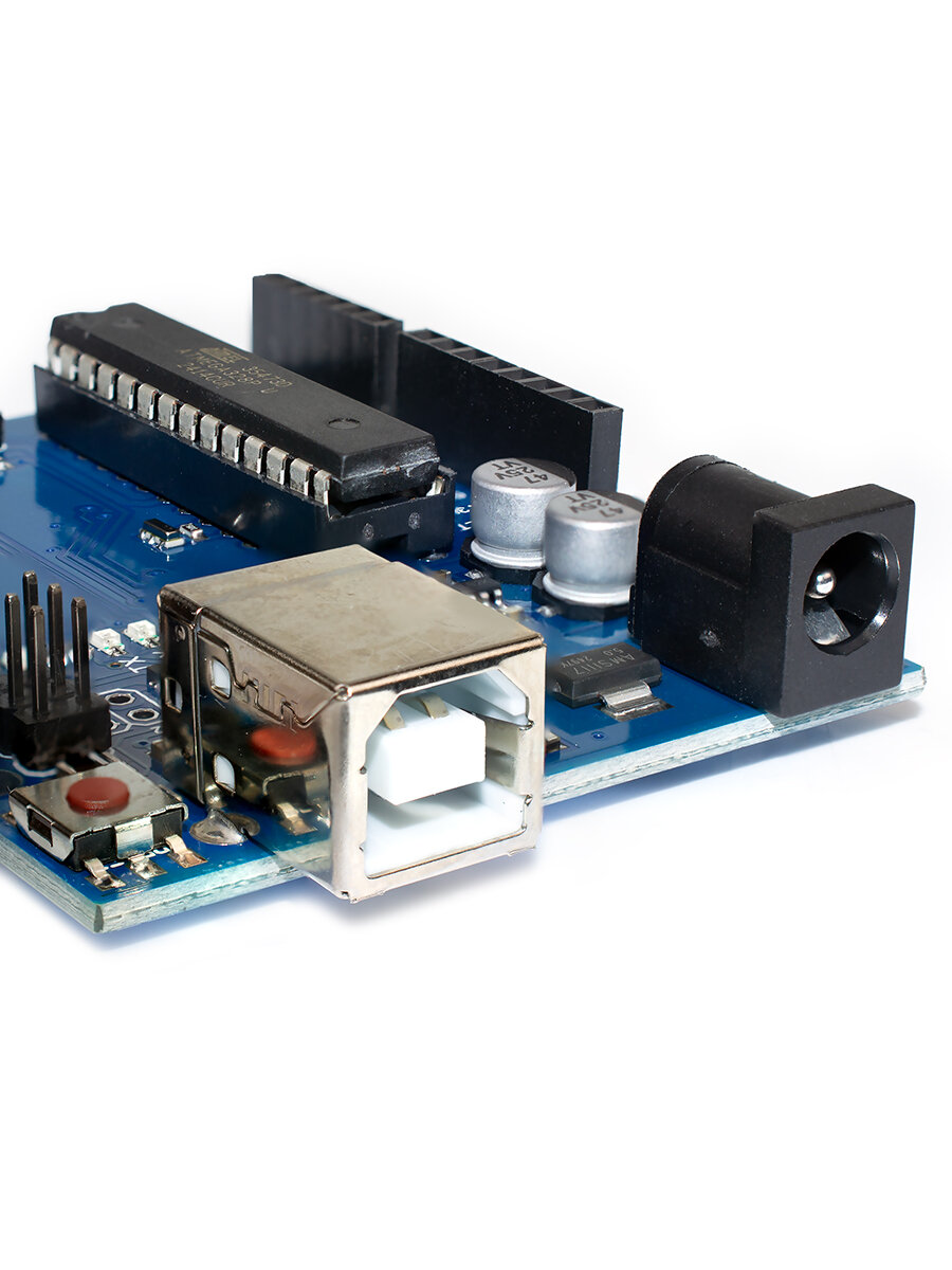 Контроллер Arduino UNO R3, ATmega328, 16MHz, 2K SRAM, 32K Flash, 5V — фото 1