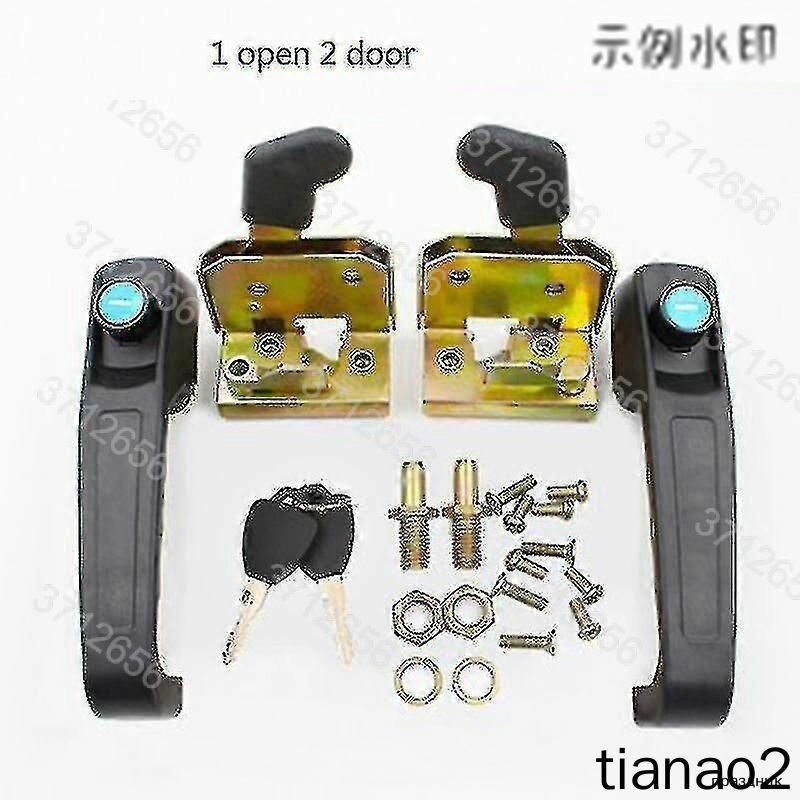 Дверная ручка с металлическим замком для тяжелого оборудования, универсальная, для вилочного погрузчика, тип 502, g20241937437