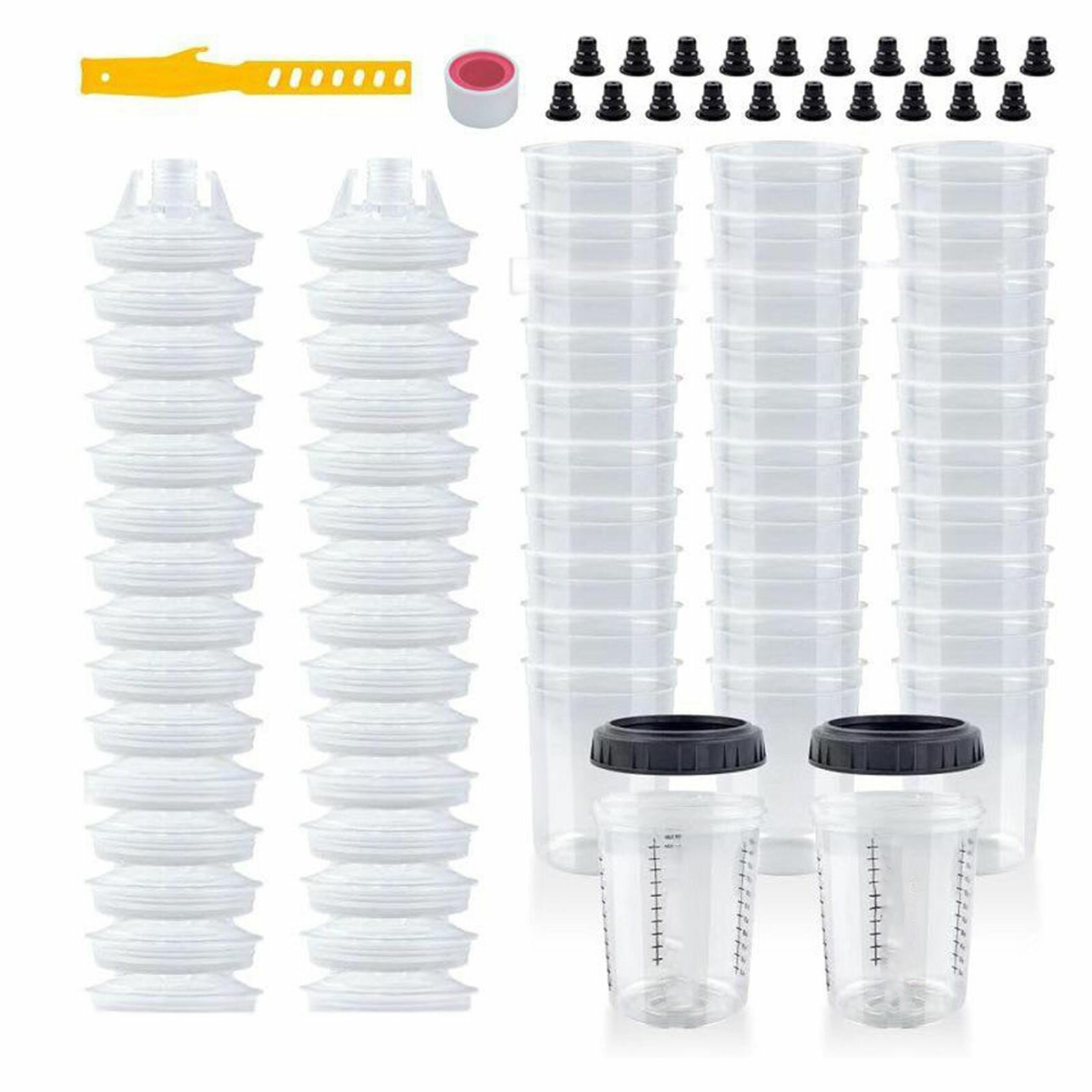 Контейнеры для смешивания краски чашка с точной измерительной шкалой