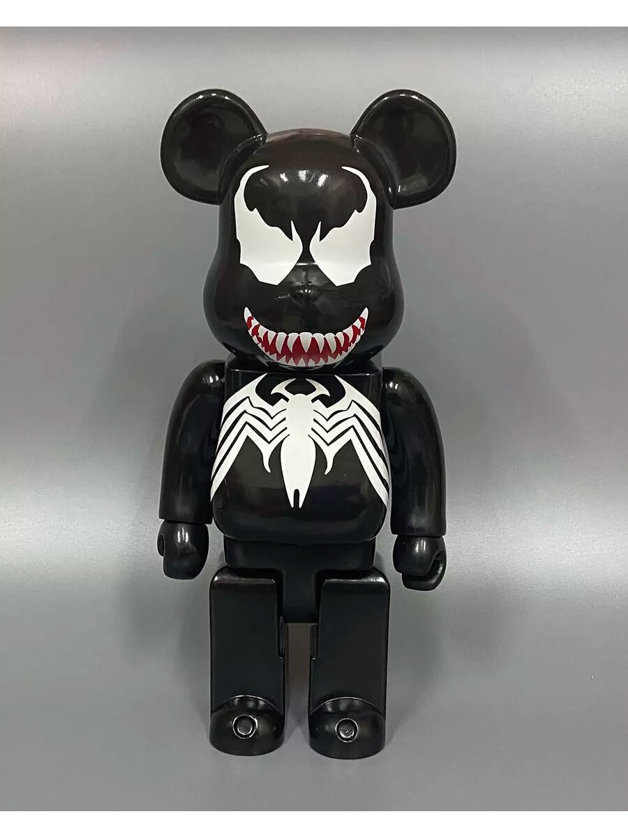 Bearbrick, статуэтка/фигурка, для интерьера, Веном, пластик, 28 см