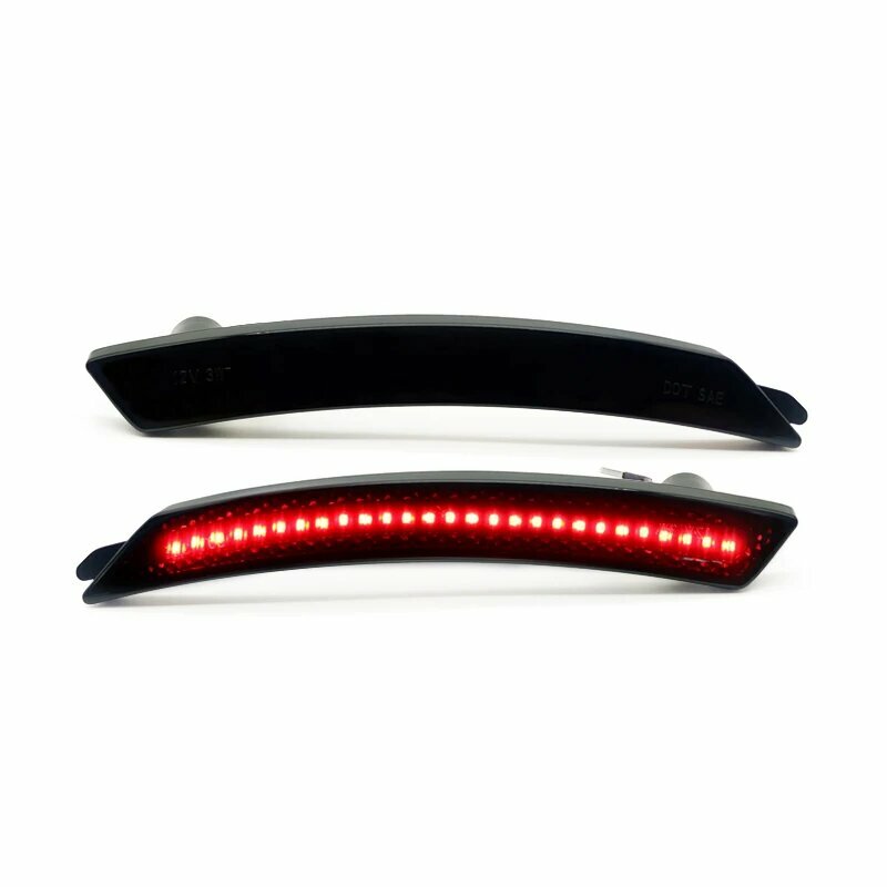 Для Mini Cooper R55 R56 R57 R58 R59 R60 R61 дымчатая линза светодиодный боковой габаритный Red Rear