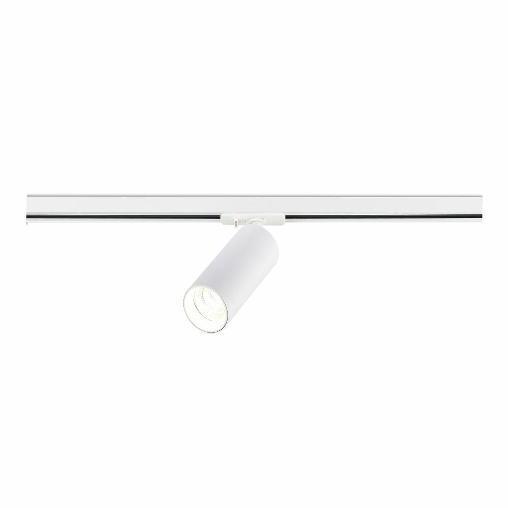 ST382.536.10. TRIAC ST-Luce Св-к трек. Белый LED 1*10W 3000K 900Lm Ra>90 24 IP20 DxH- 220V.