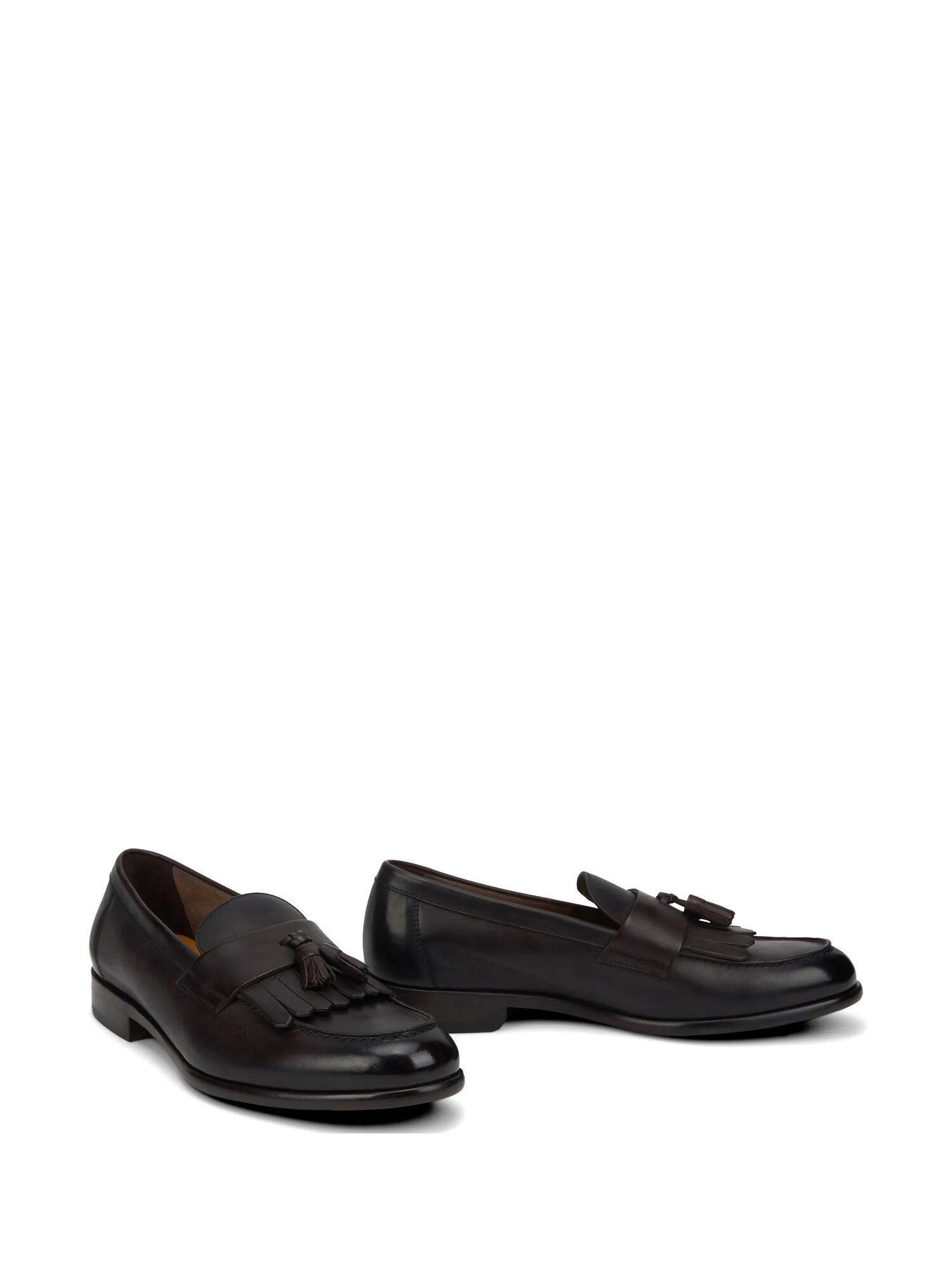 Лоферы Doucal's Fringed loafers, размер 44, brown — фото 1