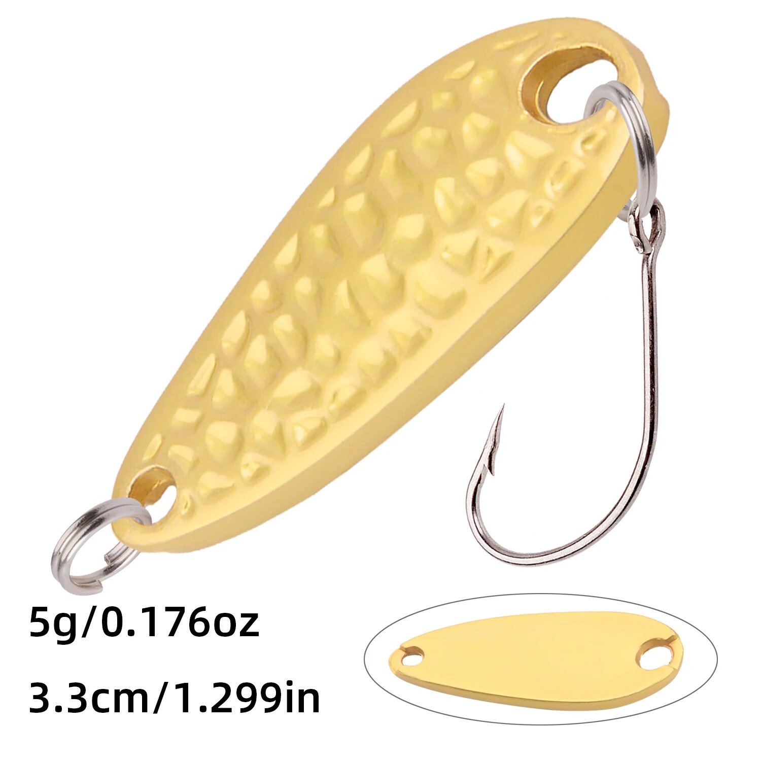 Металлический спиннербейт 2.5г/3.5г/5г/7г A-5g With Hook