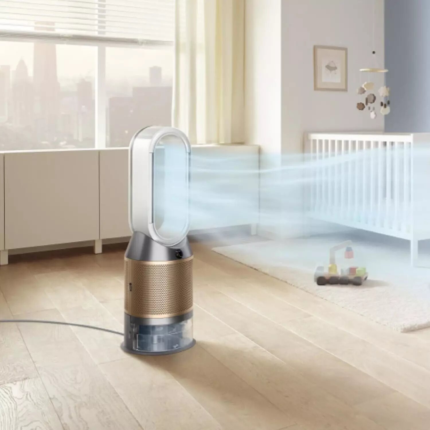 Очиститель воздуха и увлажнитель Dyson PH05, с УФ-лампой, электронное управление
