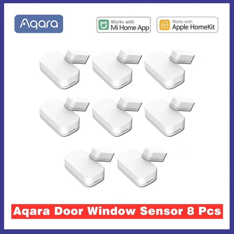 Aqara Датчик окна/двери с температурой, влажностью и датчиком движения 8 Pcs Door Sensor