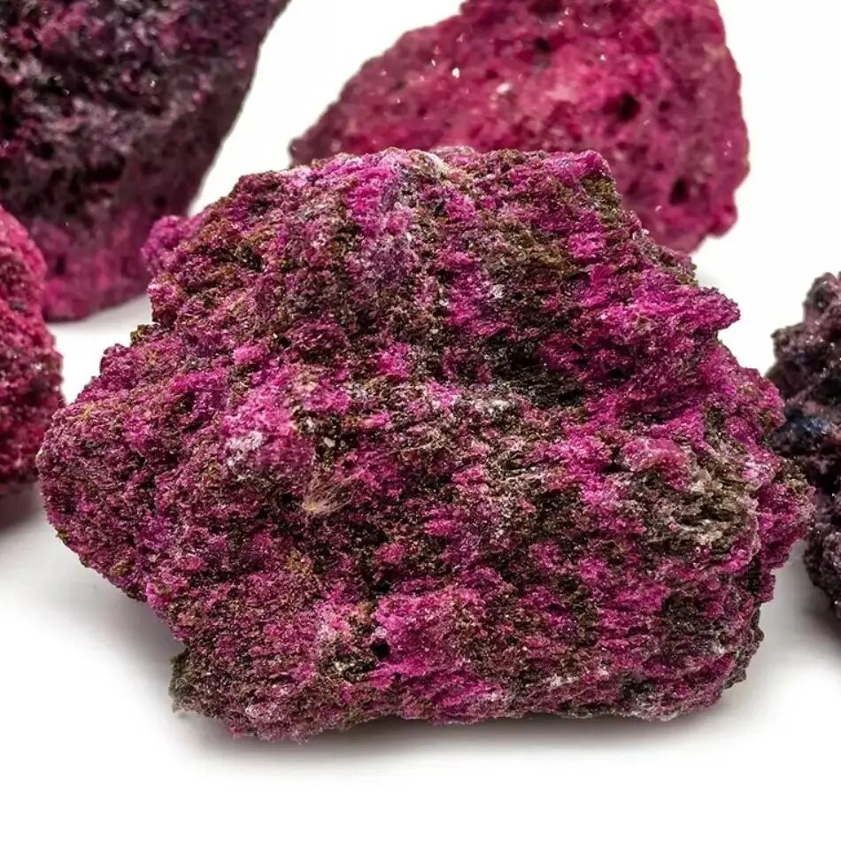 Красный корунд, кластерный кристалл для дома 20-40g