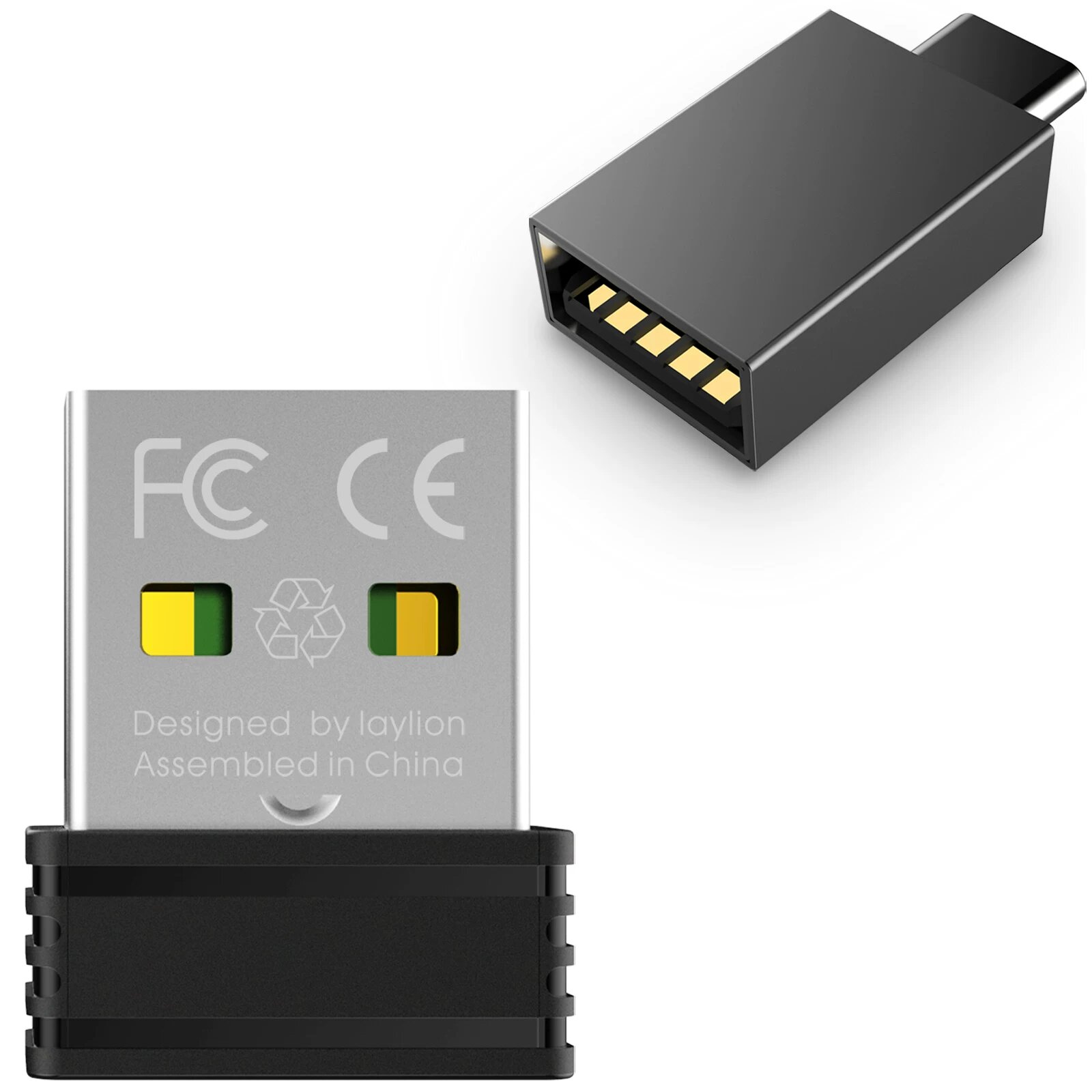 Устройство мыши-дизжлер с переходником TYPE-C для предотвращения сна компьютера, автопрокрутка курсора, готов к