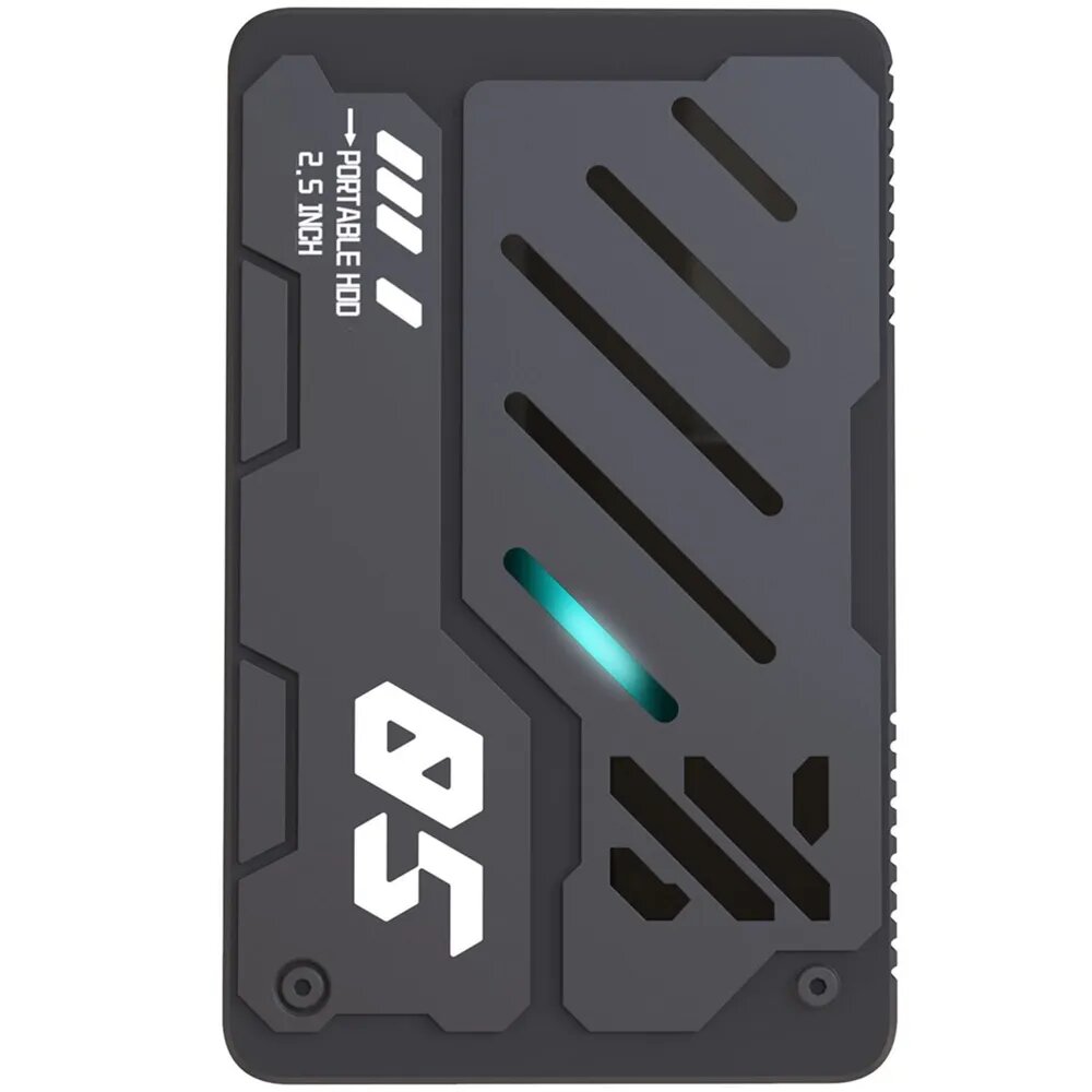2,5-Дюймовый Портативный Внешний Жесткий Диск USB3.0 RGB Накопитель 500 ГБ