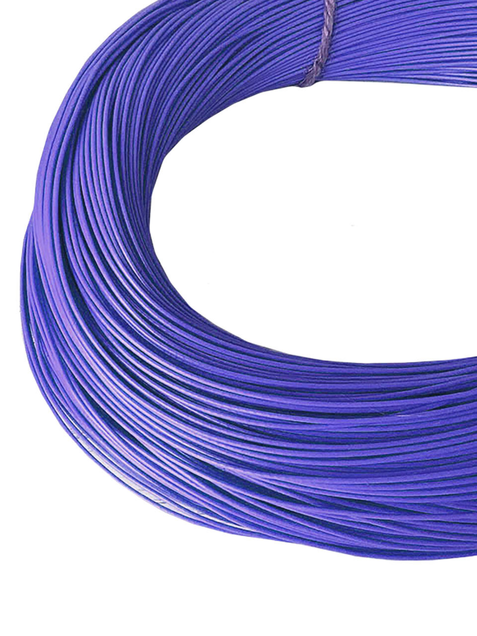 Провод медный луженый мгшв, сечение 0,35 мм2, 100 метров синий