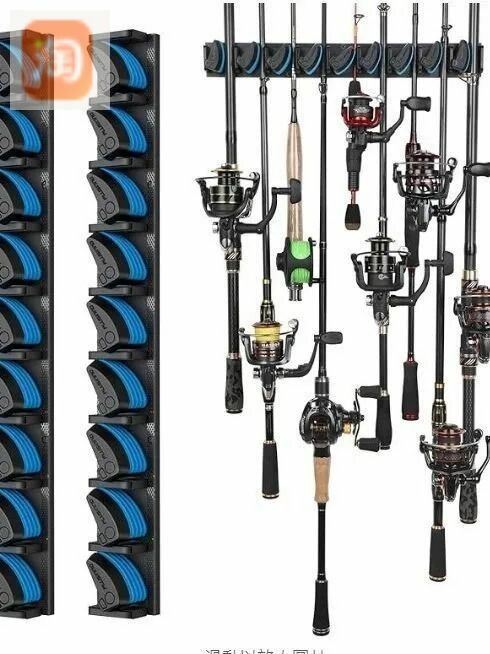 Держатель удочки, настенная гора, крюк для хранения удочки