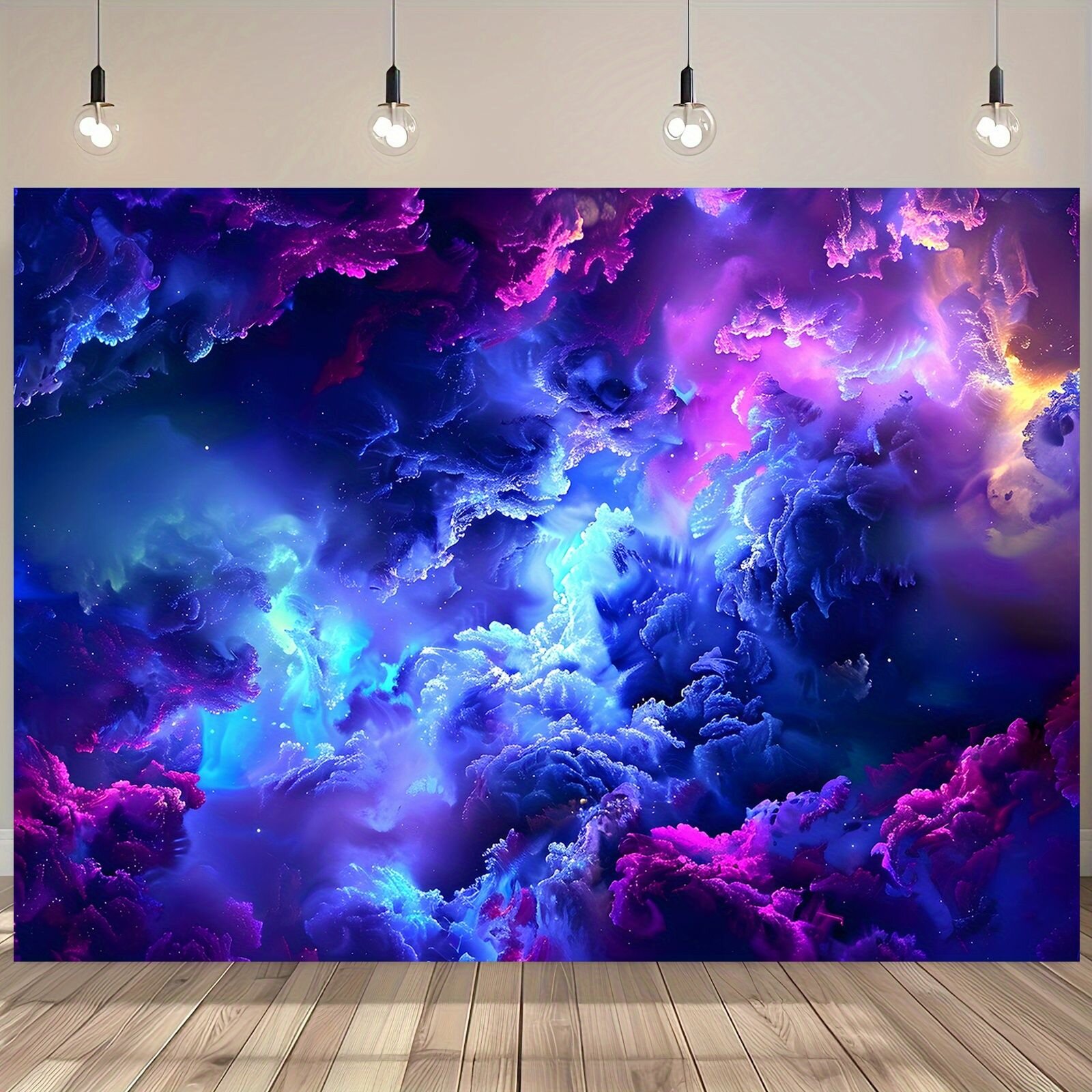 200-150 Фоновый баннер Galaxy Sea of Clouds, подходящий для спальни, оформления стен в космической тематике