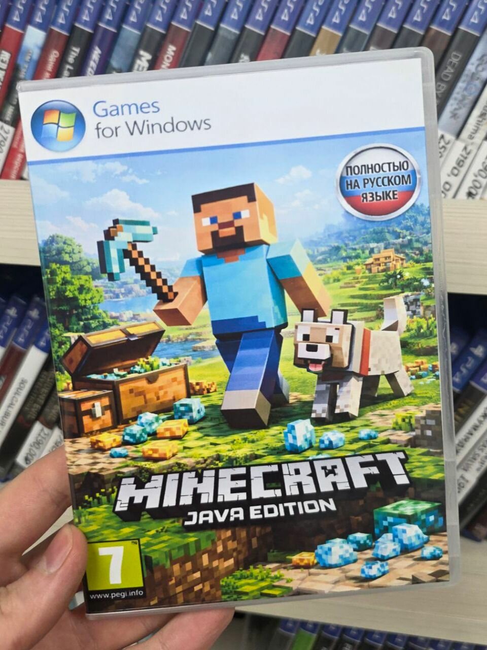MINECRAFT Java Edition игра на диске для ПК — фото 1