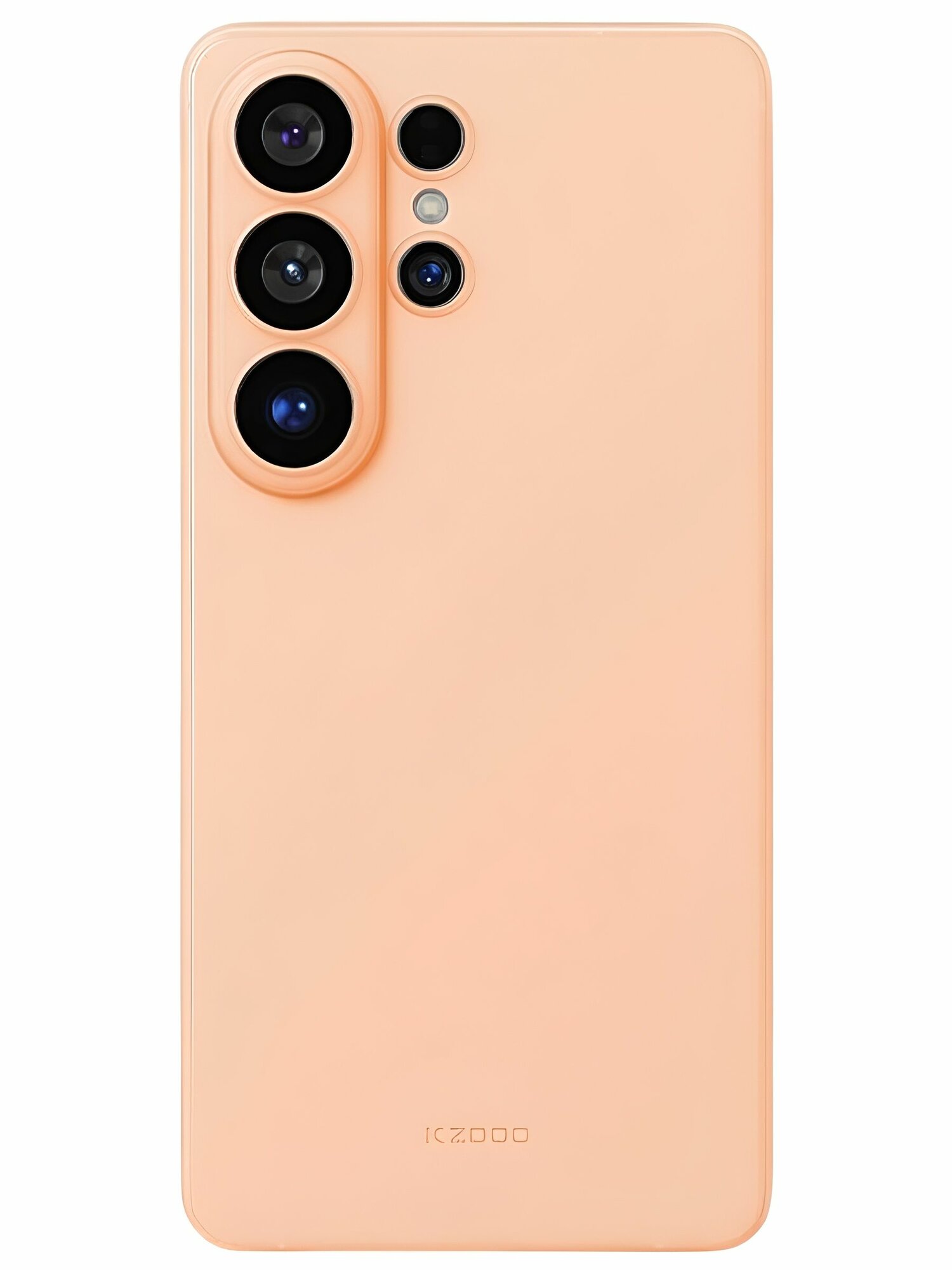 Чехол на Samsung Galaxy S26 Ultra, Air Skin ультратонкий пластик, оранжевый