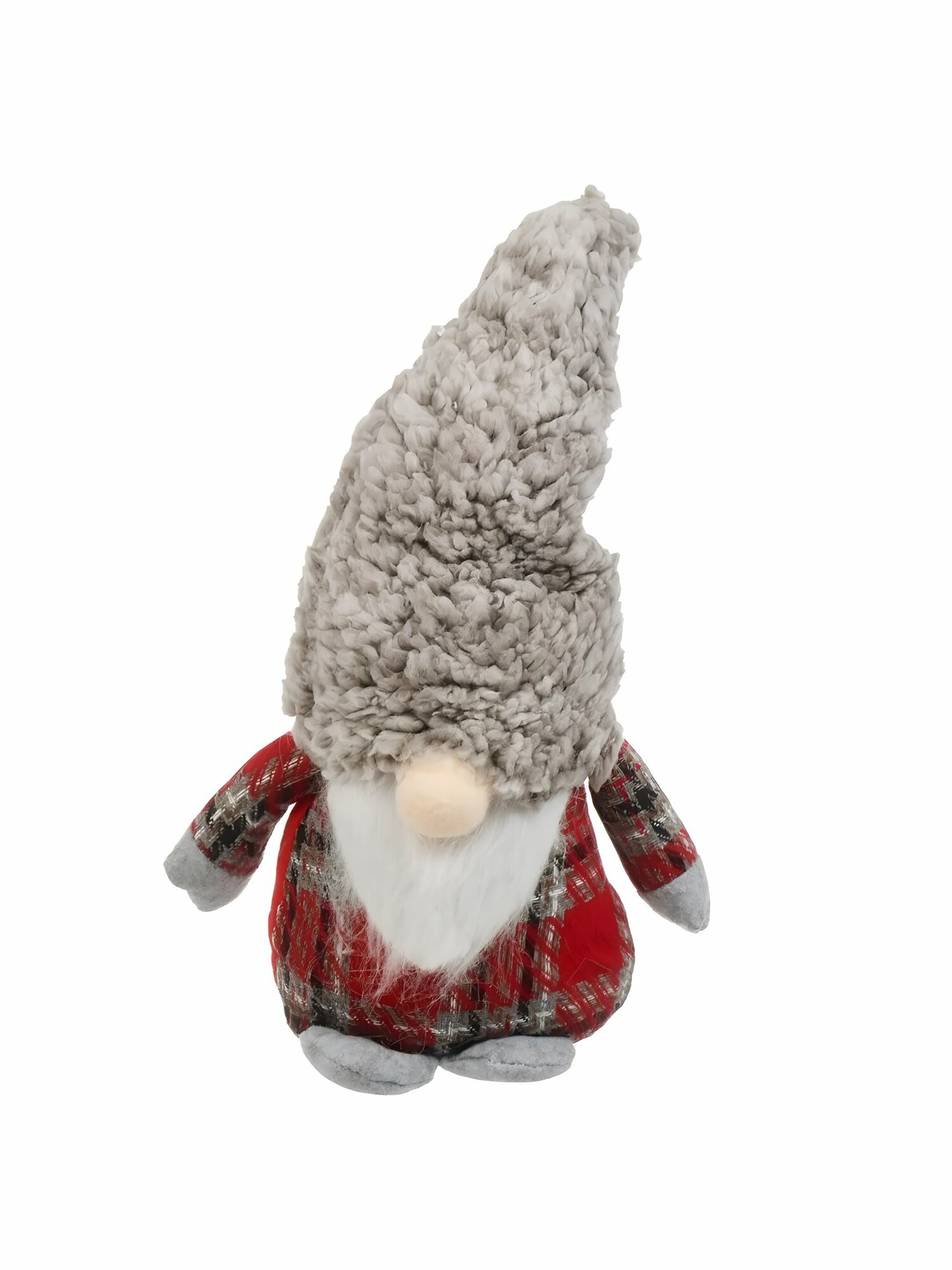 Фигурка декоративная Гномы, 35 см, красный, серая, F010041