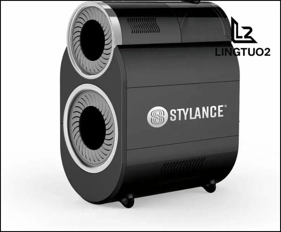 Оригинал STYLANCE гарантия! Apta instrumenta salon purgatio, ieiunium electricum rotundum penicillo mundius, professionalis purgatio penicillo, remove pulverem capillorum, domum et usum salon, nigrum