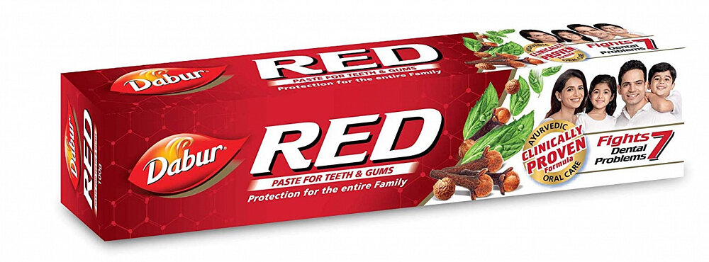 Зубная паста Дабур Рэд / Dabur Red Paste for teeth & Gums 100 гр.