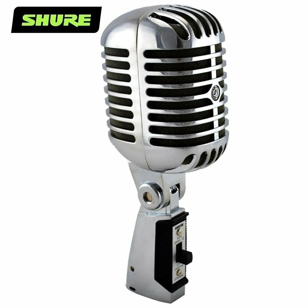 Shure Микрофон для живого вокала 55SH, серебристый