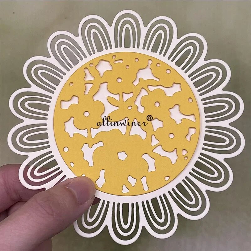 Металлические трафареты для скрапбукинга Flower