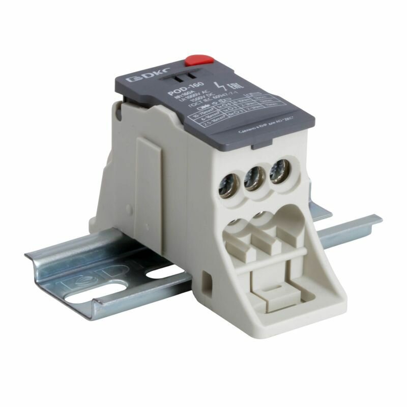 Блок распределительный винтовой зажим 1х70кв. мм 7х16кв. мм DKC POD-160