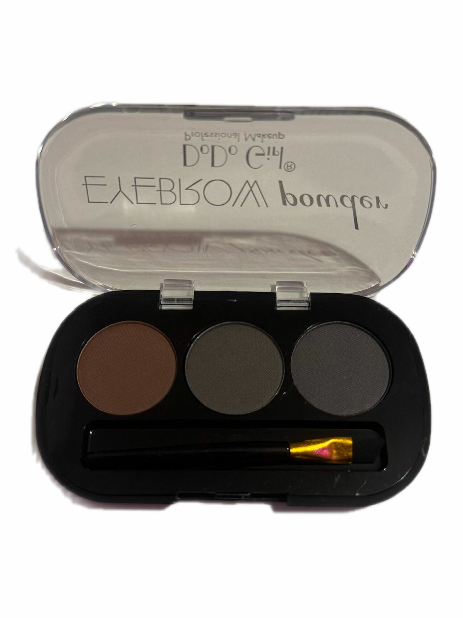 DODO Girl Тени для бровей с кисточкой, тон 03