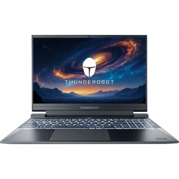 Ноутбук THUNDEROBOT 911 X Wild Hunter G3 Pro, 15.6", IPS, Intel Core i5 13420H 2.1ГГц, 8-ядерный, 16ГБ DDR5, 1ТБ SSD, NVIDIA GeForce RTX 5060 8 ГБ, TGP 115Вт, FreeDOS, серы