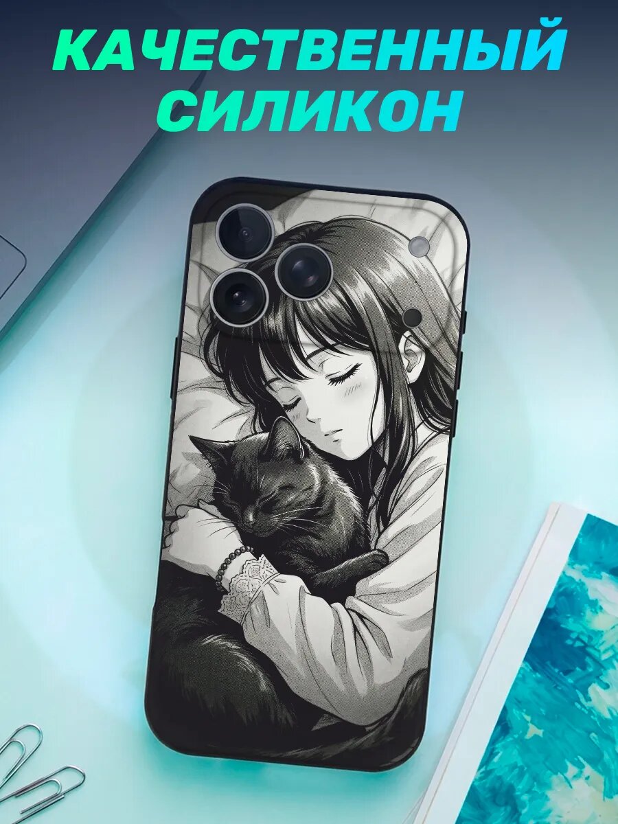 Чехол на iphone 17 Pro Max аниме девушка — фото 1