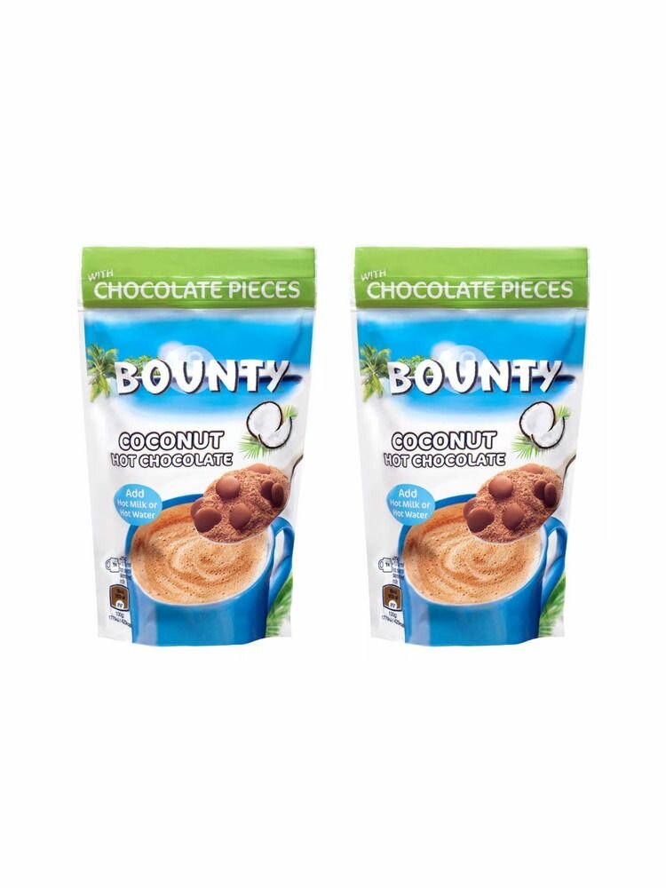 Bounty Горячий шоколад Coconut, 140 г, 2 шт