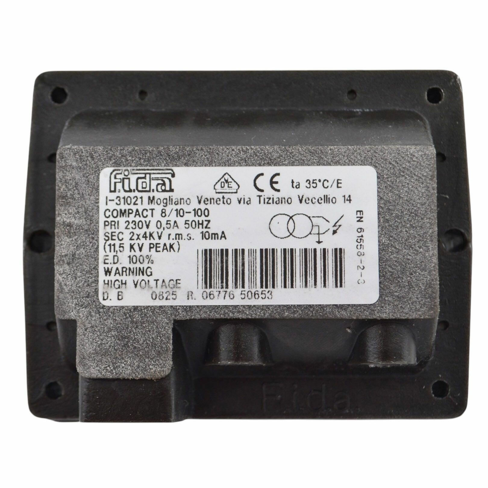 Трансформатор розжига FIDA COMPACT 8/10CM CON 230V, TE081D, 462.820.042